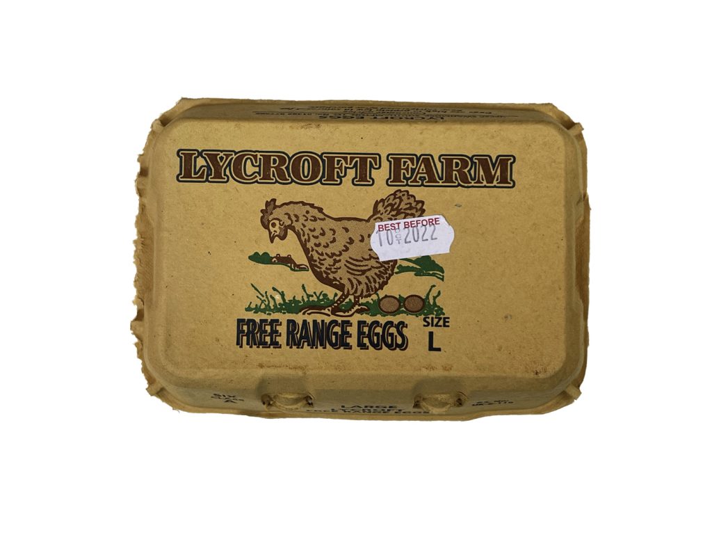 6 Lycroft Large Free Range Eggs – The Fruit Basket Shop