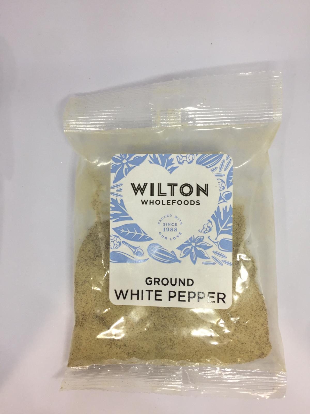 Ground White Pepper 25g – The Fruit Basket Shop